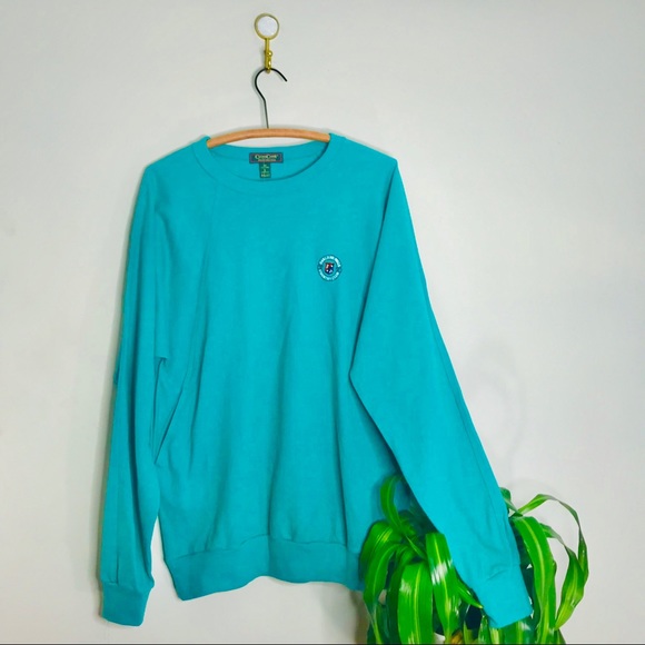 Vintage | Sweaters | Vintage Retro 9s Oversized Country Club Sweater ...